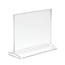 Shop 7"WX5.5"H ACRYLIC SIGN HOLDER TOP LOAD | Displetech