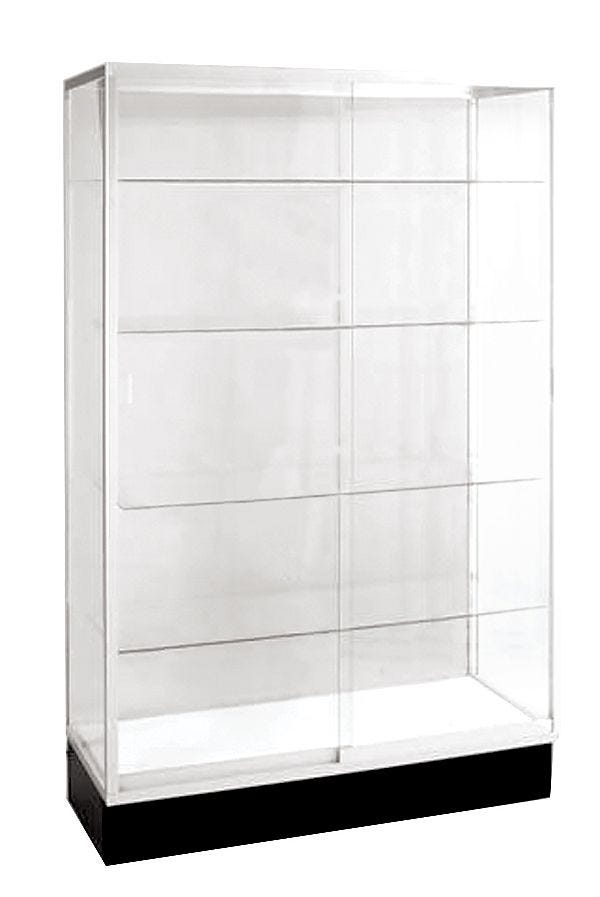 ALUMINUM FRAMED EXTRA VISION DISPLAY CASE 48
